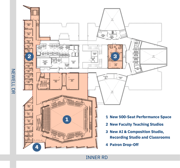 UF SCHOOL OF MUSIC – Building the future